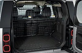 Loadspace Partition - Full Height, Rigid, 110 | Land Rover Accessories