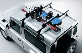 Ski and Snowboard Carrier | Land Rover Accessories