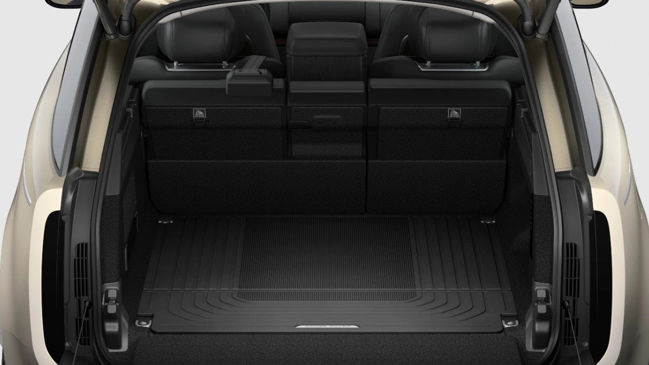 Anti-Microbial Loadspace Rubber Mat, LWB, 7 Seat | Land Rover Accessories