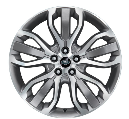 Alloy Wheel 21" - Style 5007, Diamond Turned | Land Rover Accessories