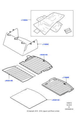 Discovery Sport 2015 Flexible Loadspace Protector | Land Rover Accessories