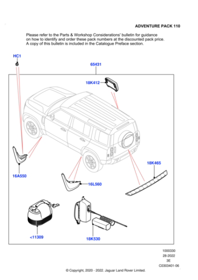Bright Rear Scuff Plate | Land Rover Accessories